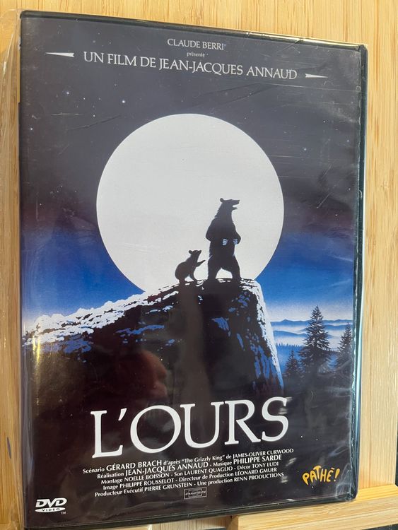 L'ours - Jean-Jacques Annaud (1988, DVD, Tchéky Karyo) (D'occasion) à ...
