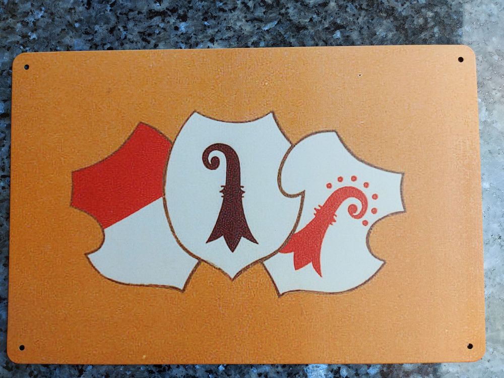 Retro-Blechschild: Altes Logo BIrseckbahn BEB | Kaufen auf Ricardo