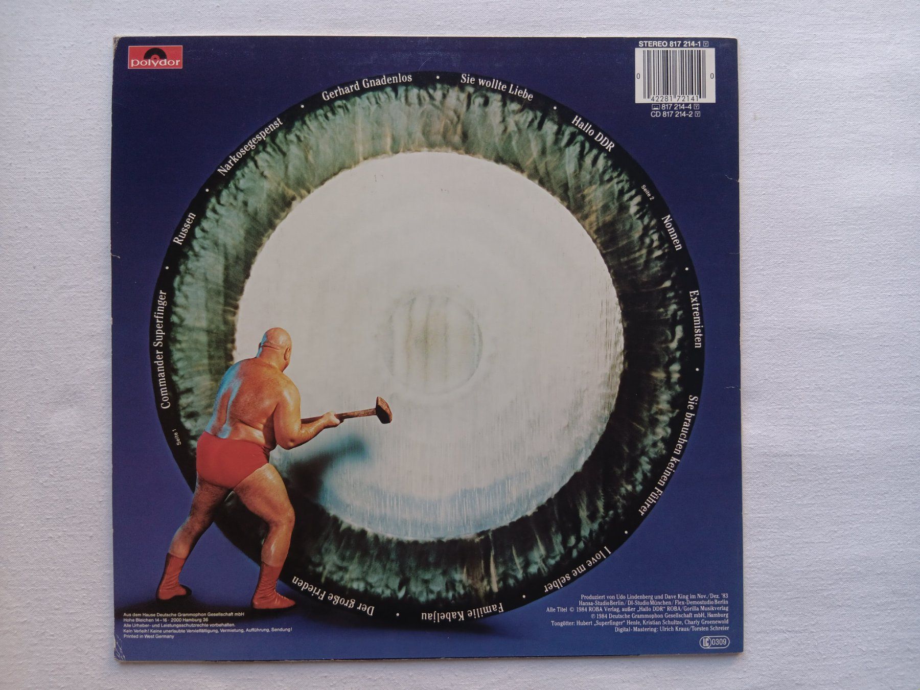 LP Udo Lindenberg, Götterhämmerung, Polydor, Stereo 817214-1 (Gebraucht ...