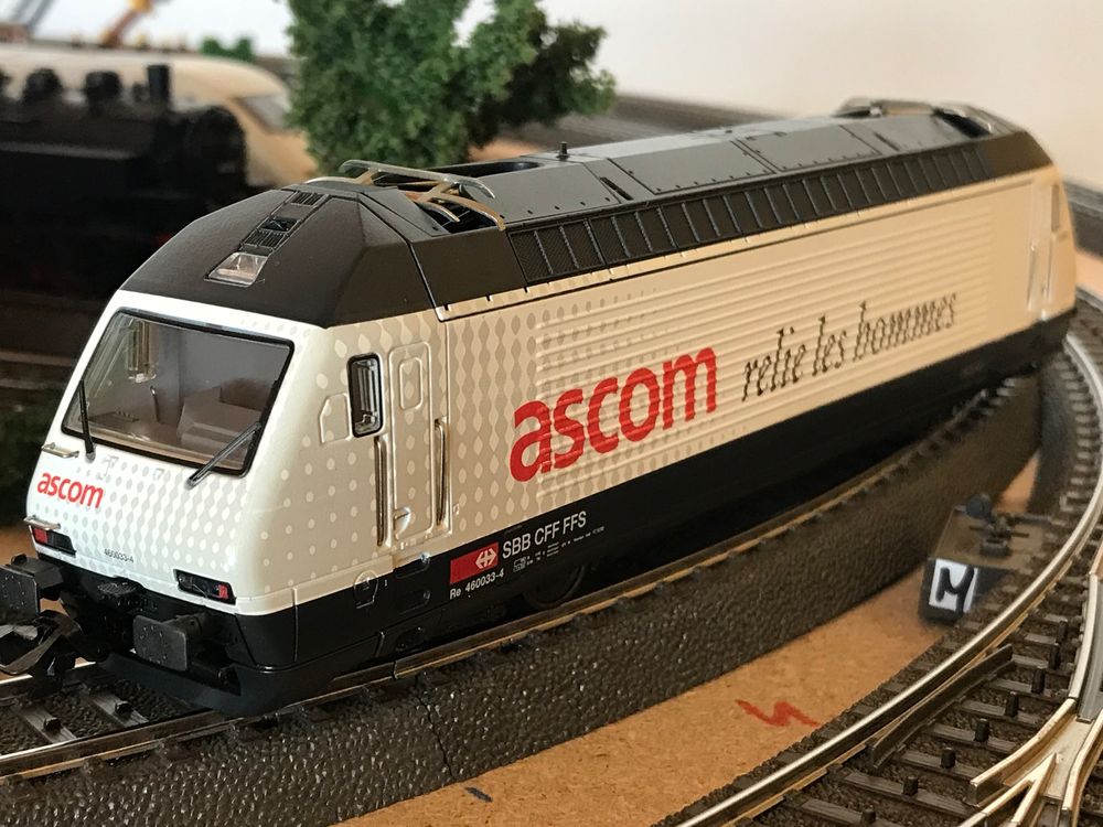 Märklin Re 460 (Ascom) , M4 (mfx) Digital ESU Lok Pilot V5 (Gebraucht) in Grosshöchstetten für ...