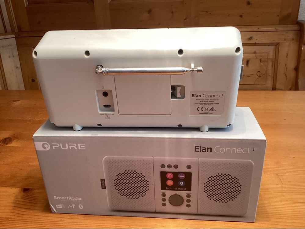Pure Elan Connect+ Smart Radio - DAB+, FM, Internet 📻 (Gebraucht) in ...