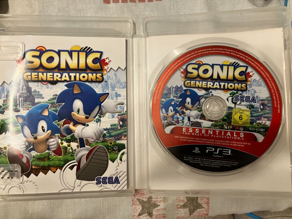 PS3 Essentials Sonic Generations (Gebraucht) in Schneisingen für CHF 2 – mit Lieferung auf ...
