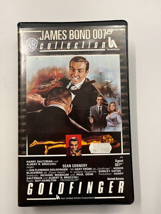 James Bond Goldfinger / VHS von Warner Home Video (Gebraucht) in Allschwil für CHF 5 – mit ...