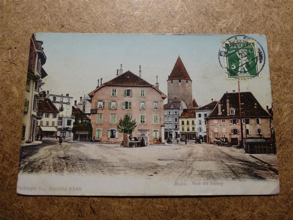 Bulle . Rue de Vevey 1920 | Kaufen auf Ricardo