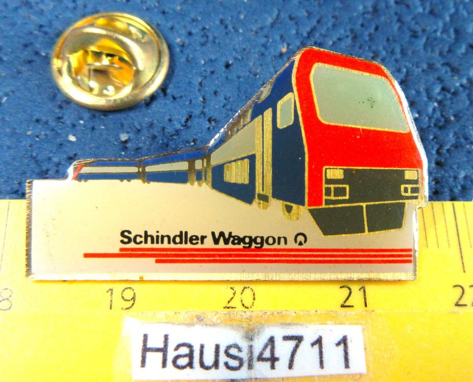 SCHINDLER WAGGON ZUG BAHN PIN (Gebraucht) in Ettingen für CHF 0.5 – mit Lieferung auf Ricardo kaufen