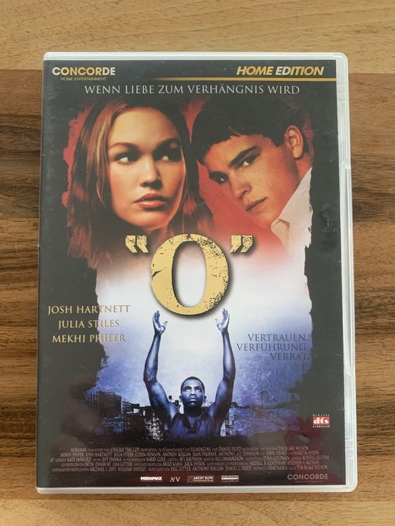 DVD „O“ Julia Stiles Josh Hartnett Shakespeare (Gebraucht) in Horw für CHF 4.4 – mit Lieferung ...