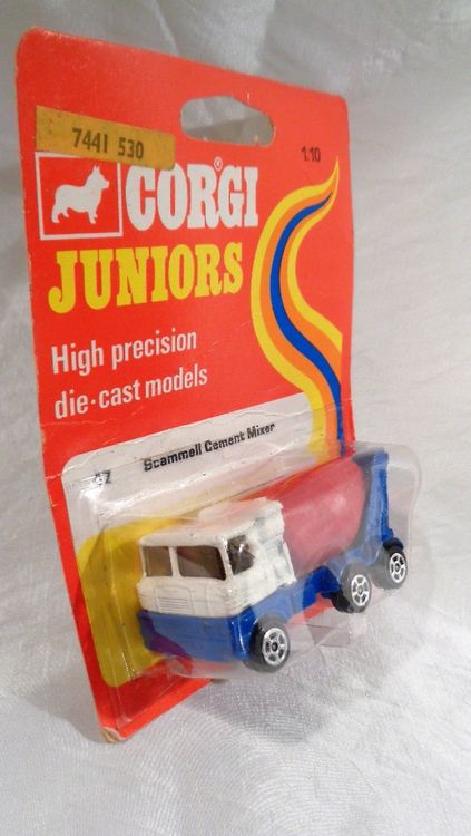 Corgi Juniors ©1973 / Scammell Cement Mixer / Fabrikneu (Neu und ...