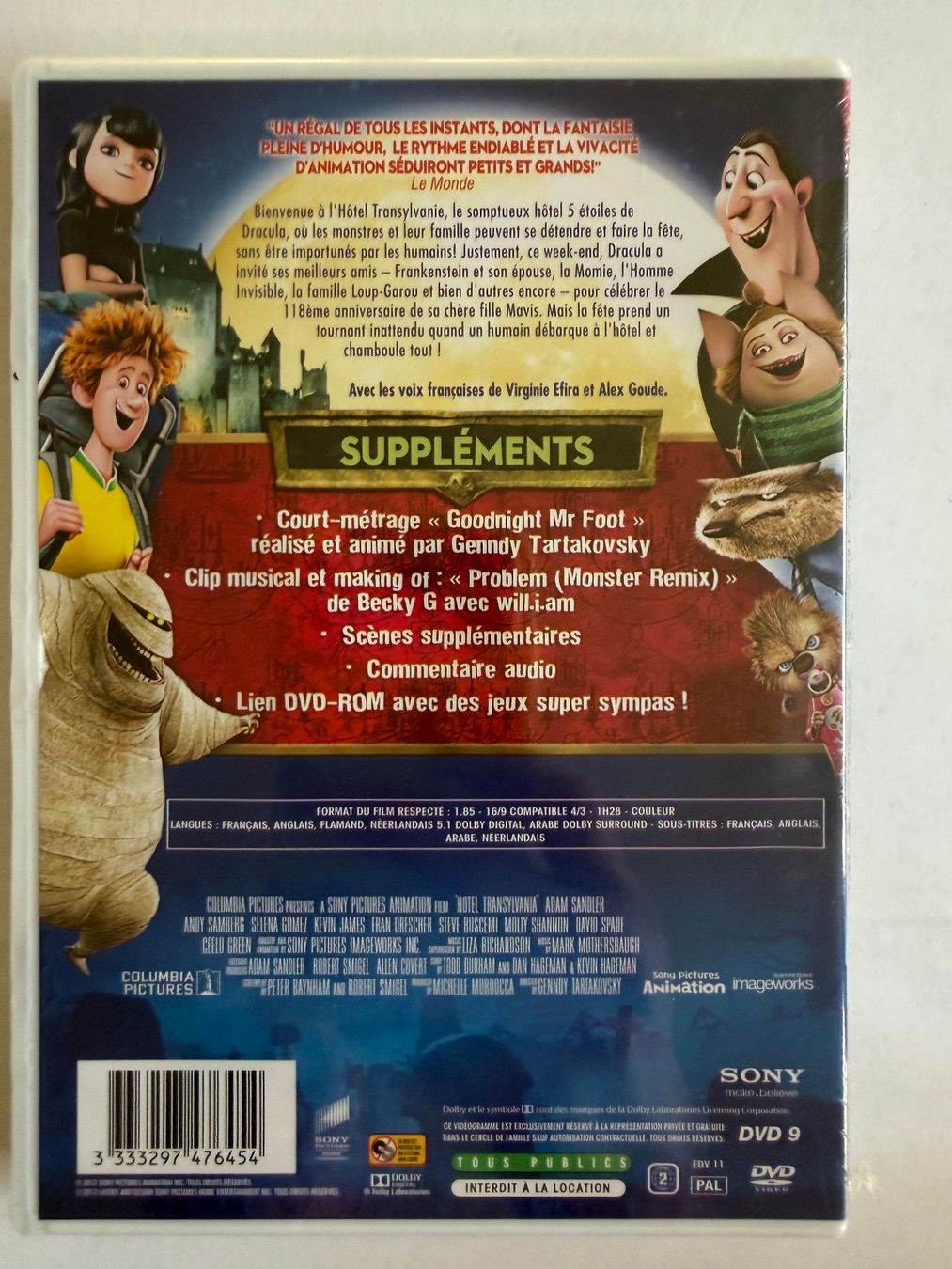 Hôtel Transylvanie - DVD - Neuf avec emballage d'origine (Neuf avec ...