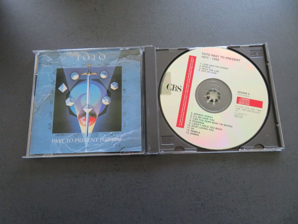 TOTO Past to Present 1977-1990 Hardrock Pop Rock (Gebraucht) in Niederbipp für CHF 1.5 – mit ...