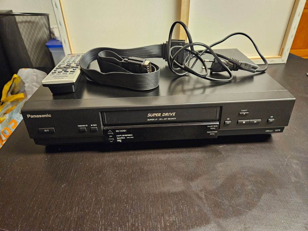 VHS Player Panasonic SuperDrive (D'occasion) à Aarwangen pour CHF 2 ...
