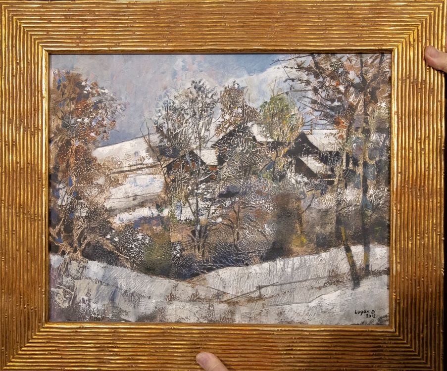 Tableau Dominique Lugon, 55 x 65 cm cadre compris. (D'occasion) à ...