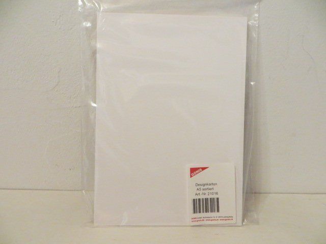 GONIS DESIGNKARTON A5 SORTIERT (Neu und originalverpackt) in Erlen für ...