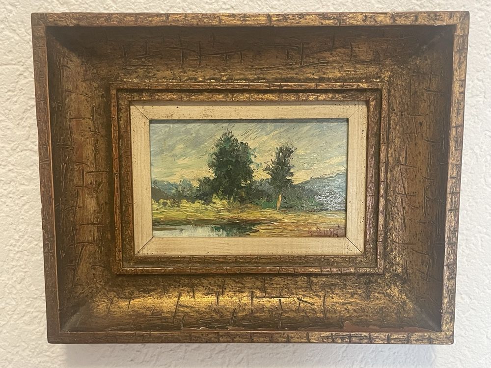 Ölgemälde Landschaft signiert | Kaufen auf Ricardo