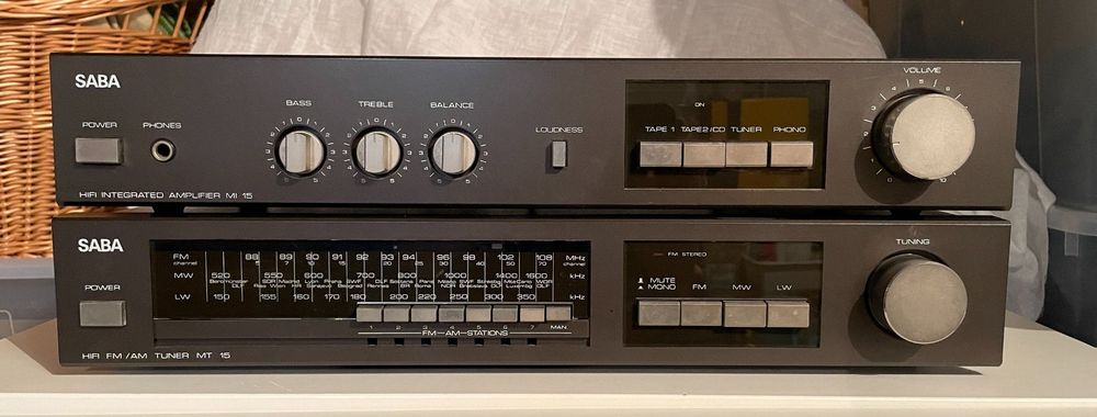 SABA Verstärker MI15 mit Tuner MT15 (Gebraucht) in St. Gallen für CHF ...