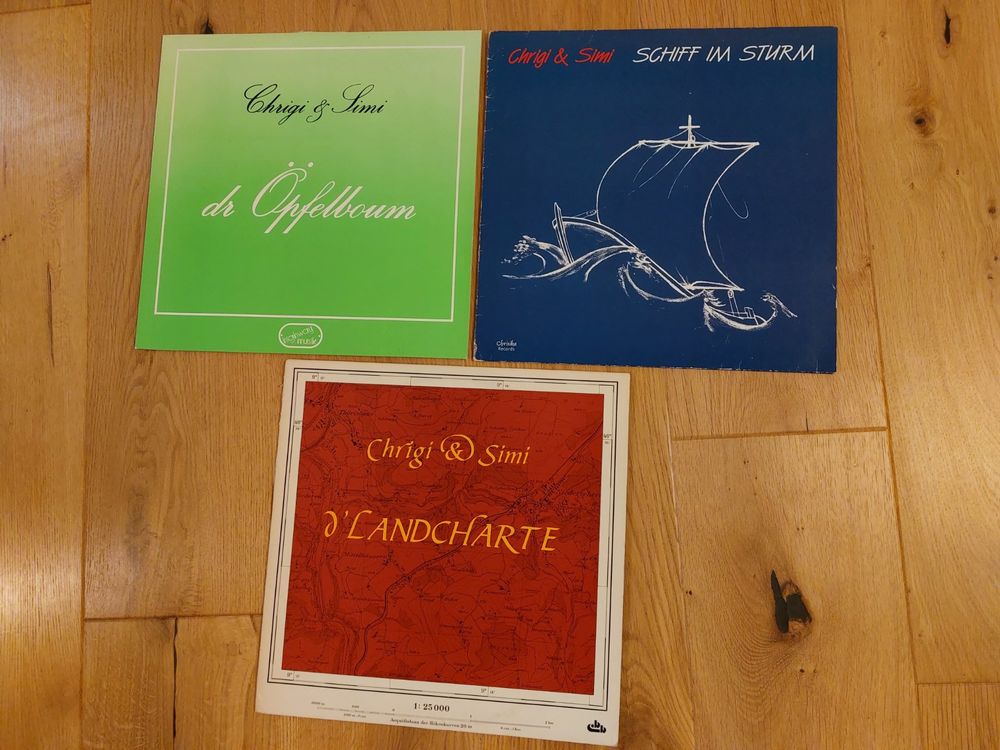 3 Schallplatten von Chrigi und Simi | Kaufen auf Ricardo