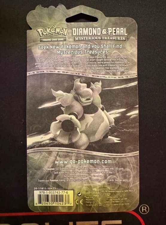 Diamond and pearl Mysterious Treasures blister USA (Neu und ...