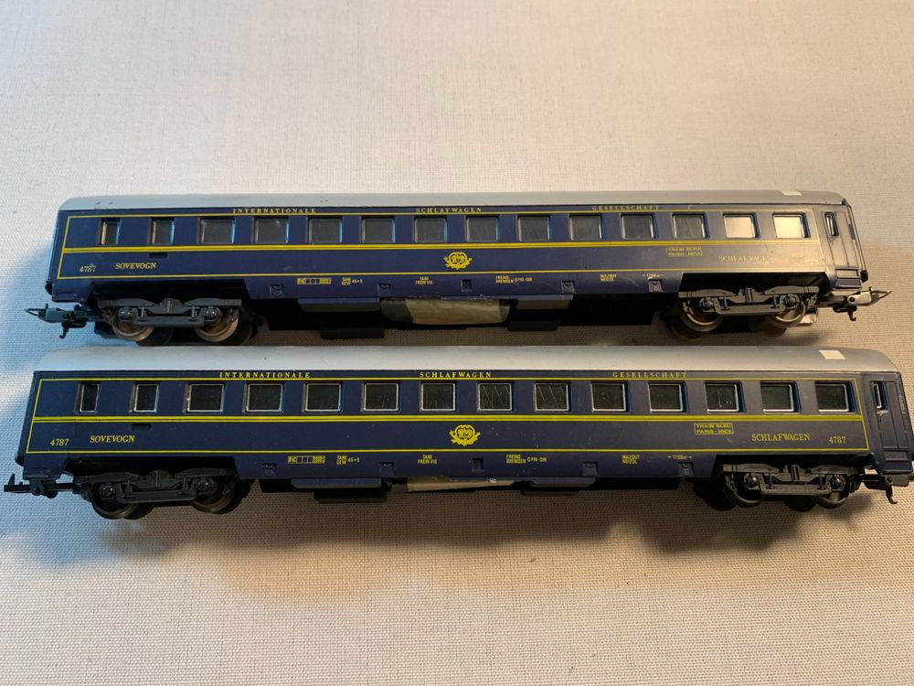 Lima 2x Schlafwagen CIWL 4787, GS, H0, ohne OVP (Gebraucht) in Hombrechtikon für CHF 5 – mit ...
