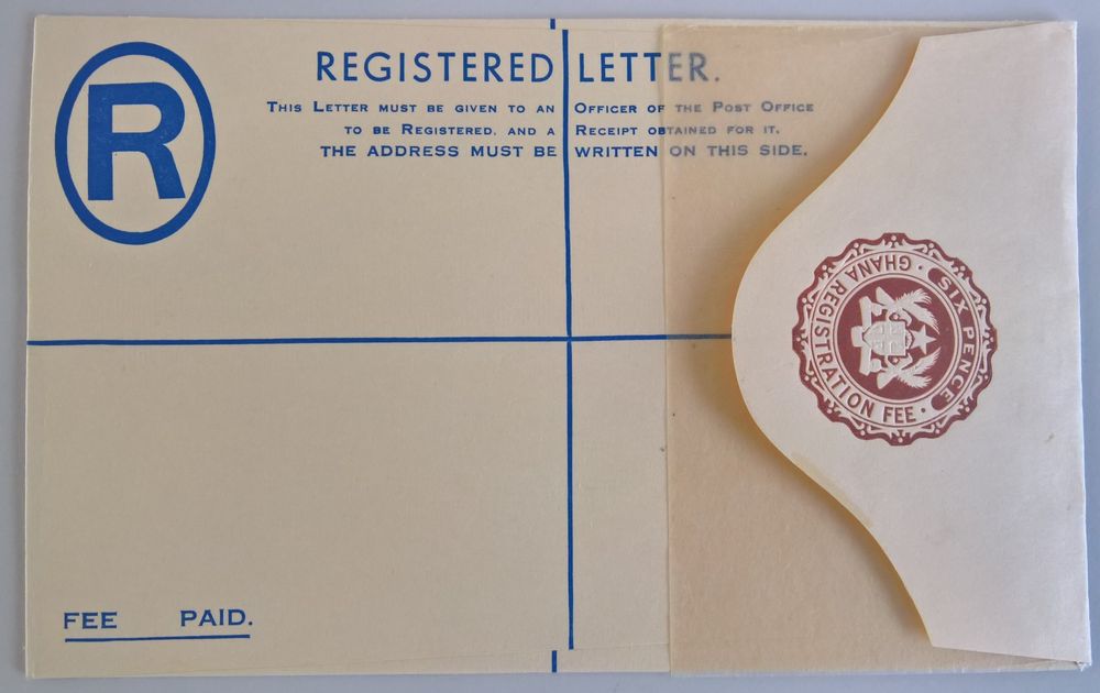 Ghana 1958 Registered Letter unbenutzt | Kaufen auf Ricardo