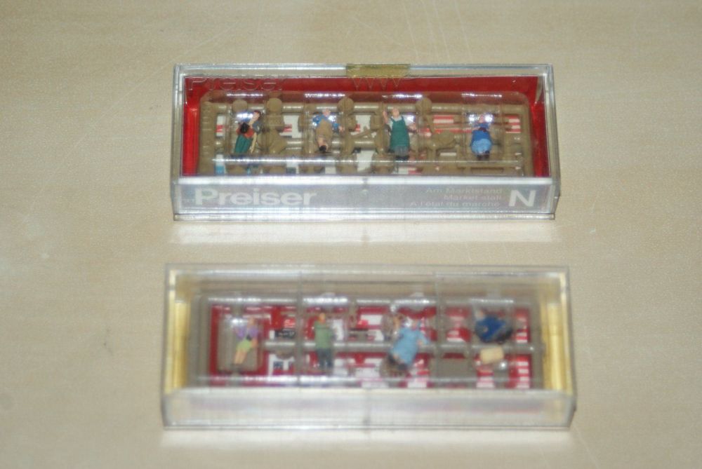 Preiser 9053 / 9052 Marktstand, Zubehör | Kaufen auf Ricardo