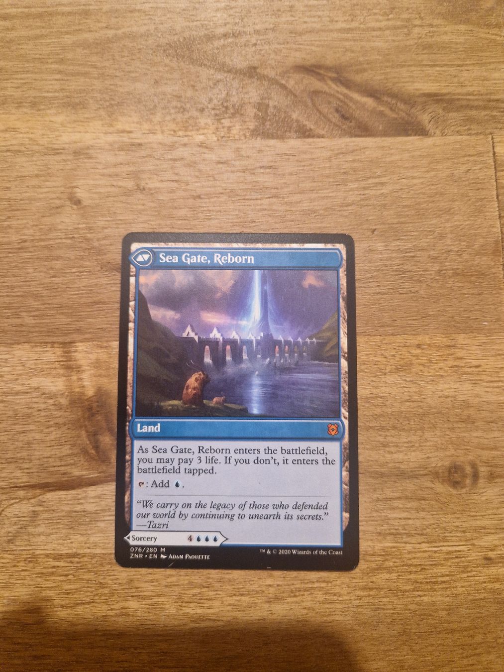 Sea Gate Restoration - MTG Card - Sorcery Spell, Land (Neu (gemäss ...