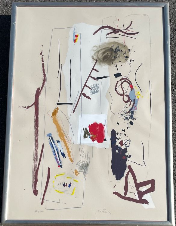 Hans Albert Falk (1918-2002) grosse Mischtechnik (Gebraucht) in Root für CHF 214 – mit Lieferung ...