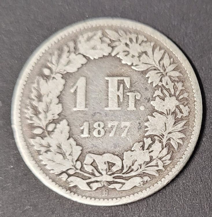 1 FRANKEN / SCHWEIZ 1877 | Kaufen auf Ricardo