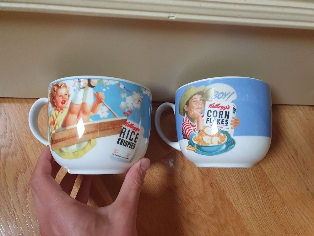 Tasse thé cornflakes vintage kellogg's (Gebraucht) in Bernex für CHF 15 ...