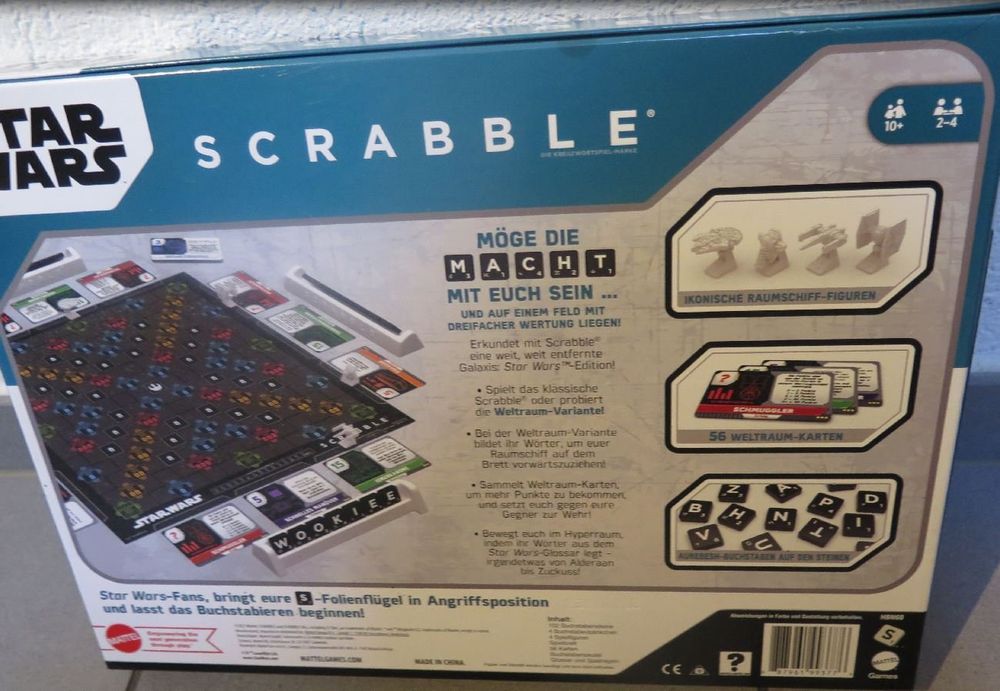 Star Wars SCRABBLE, Spiel (Neu (gemäss Beschreibung)) in Rüdlingen für ...