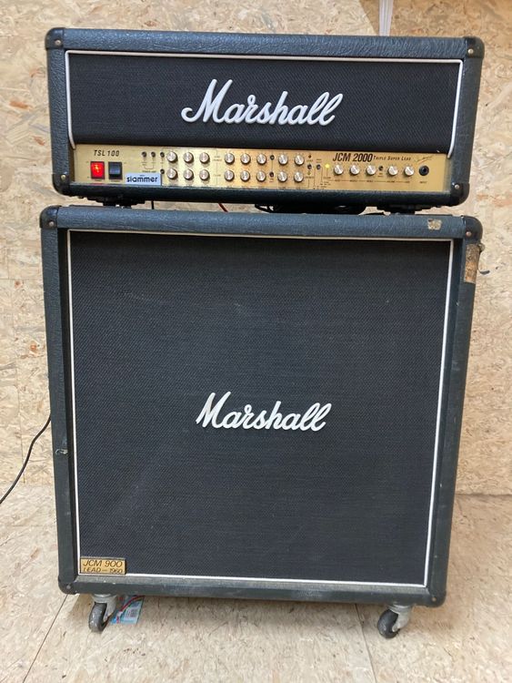 Marshall JCM 2000 Triple Super Lead TSL 100 mit JCM 900 Box | Kaufen ...