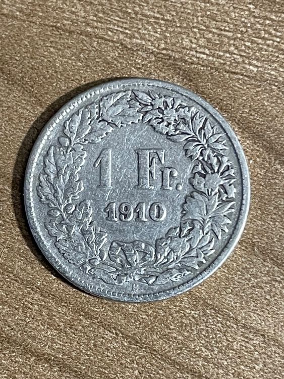 1Franken Silber 1910 (D'occasion) à Schlossrued pour CHF 3 – avec livraison | Acheter sur Ricardo