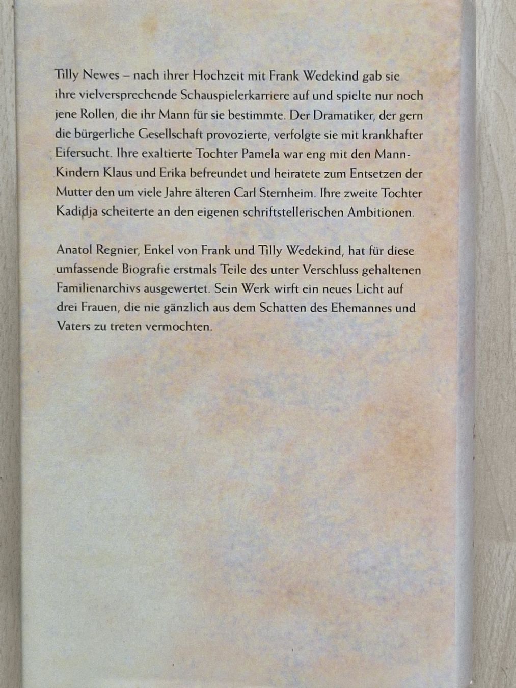 Du auf deinem hoechsten Dach - Tilly Wedekind Biografie (Gebraucht) in ...