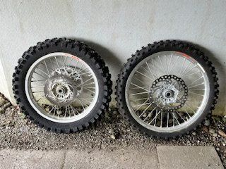 Enduro Radsatz 18" komplett für KTM (Gebraucht) in Embrach für CHF 400 ...