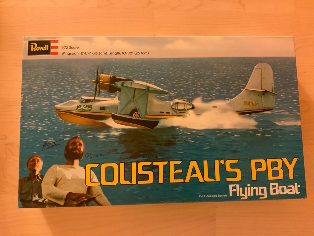 Calypso Cousteau‘s PBY Plastik Modellbausätze 1:72 (Gebraucht) in Zug ...
