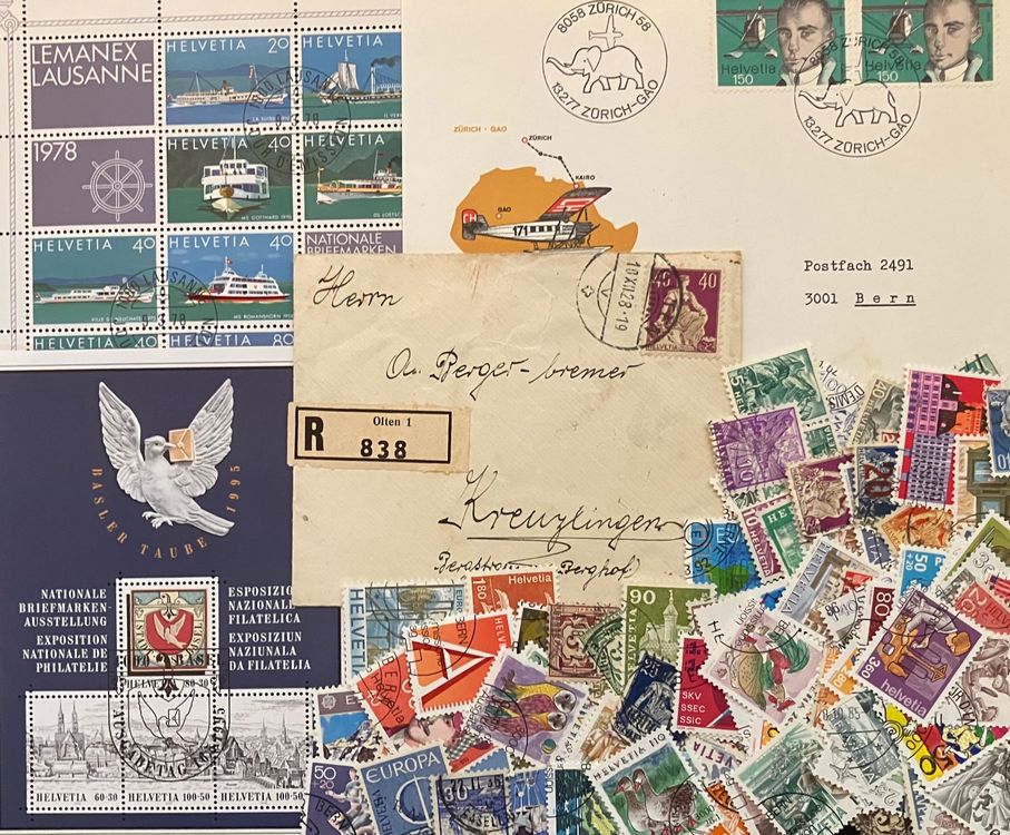 Briefmarken Schweiz (100 Stück), Top Qualität (Gebraucht) in ...