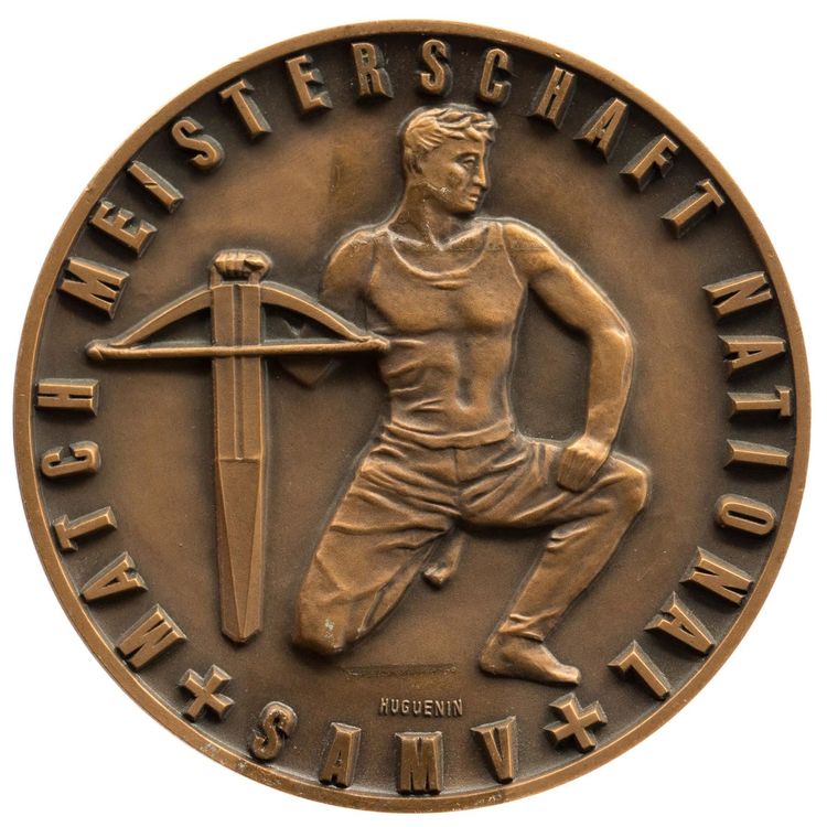 Medaille SAMV Match-Meisterschaft o.J. (Gebraucht) in Rotkreuz für CHF 80 – mit Lieferung auf ...