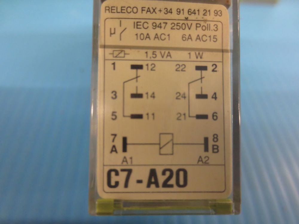 Comat Relais 24VDC C7-A20 und A20X inkl. Sockel (Gebraucht) in Sulz LU ...