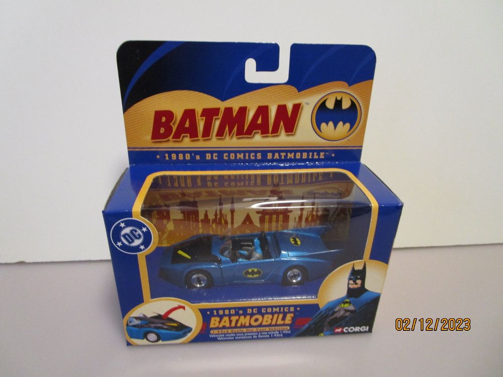 CORGI BATMAN BATMOBILE 1980 DC COMICS - 77307 | Kaufen auf Ricardo