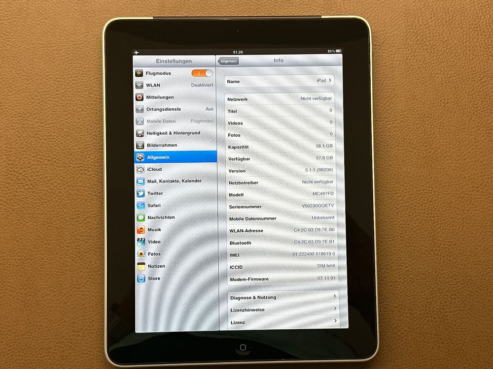 iPad 2010 Cellular wie Neu! | Kaufen auf Ricardo