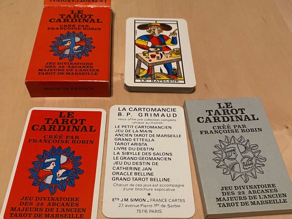 Le Tarot cardinal créé par Françoise Robin 1973 (Neu (gemäss ...