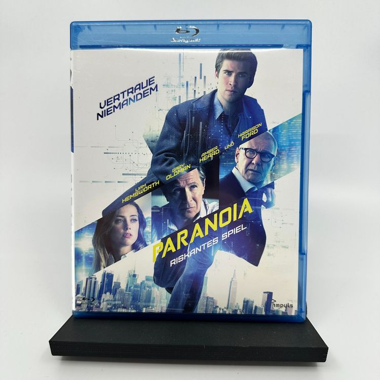 Paranoia - Riskantes Spiel Blu-ray, mit Harrison Ford (Gebraucht) in ...