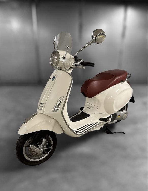 Piaggio Vespa Primavera 125 weiss mit Schild | Kaufen auf Ricardo