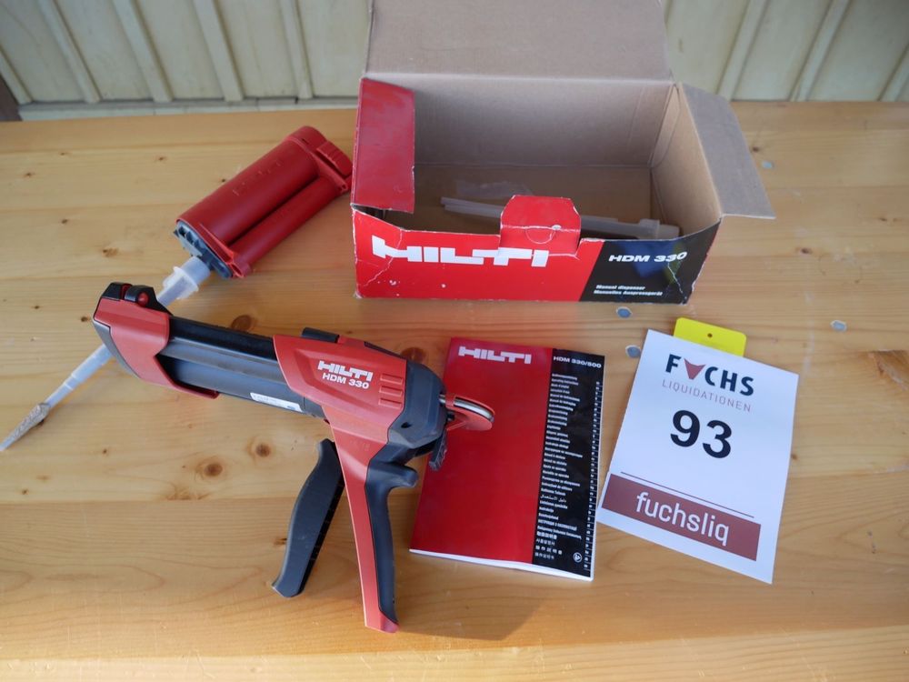 93) Hilti HDM 330 Auspressgerät (Gebraucht) in Otelfingen für CHF 60 – nur Abholung auf Ricardo ...