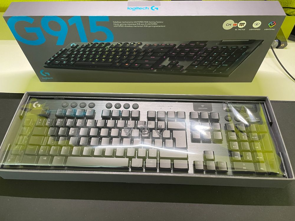 Logitech G G915 Lightspeed GL Tactile CH Layout | Kaufen auf Ricardo