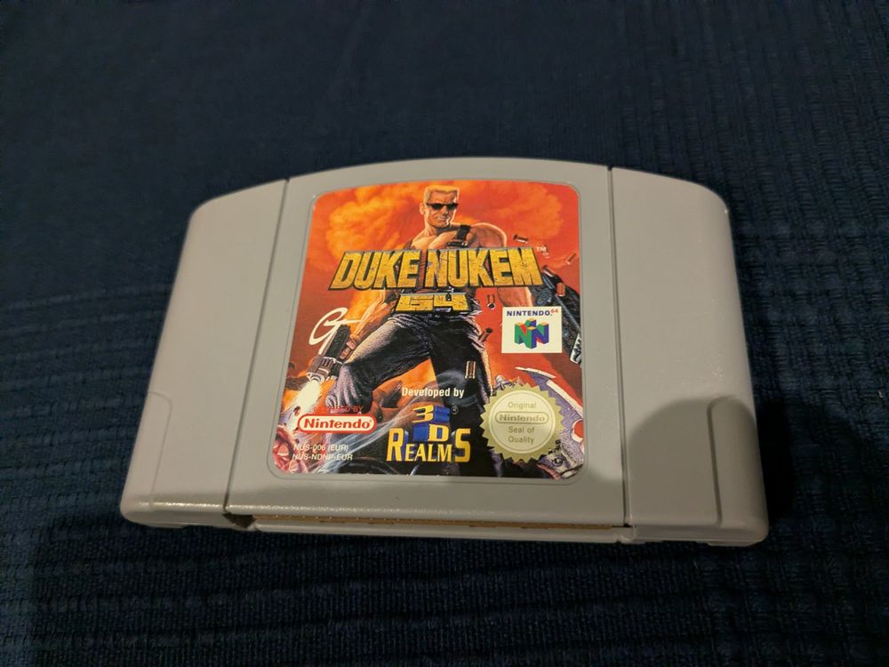 Duke Nukem 64 - Nintendo 64 (N64) - Top Zustand! (Neu (gemäss ...