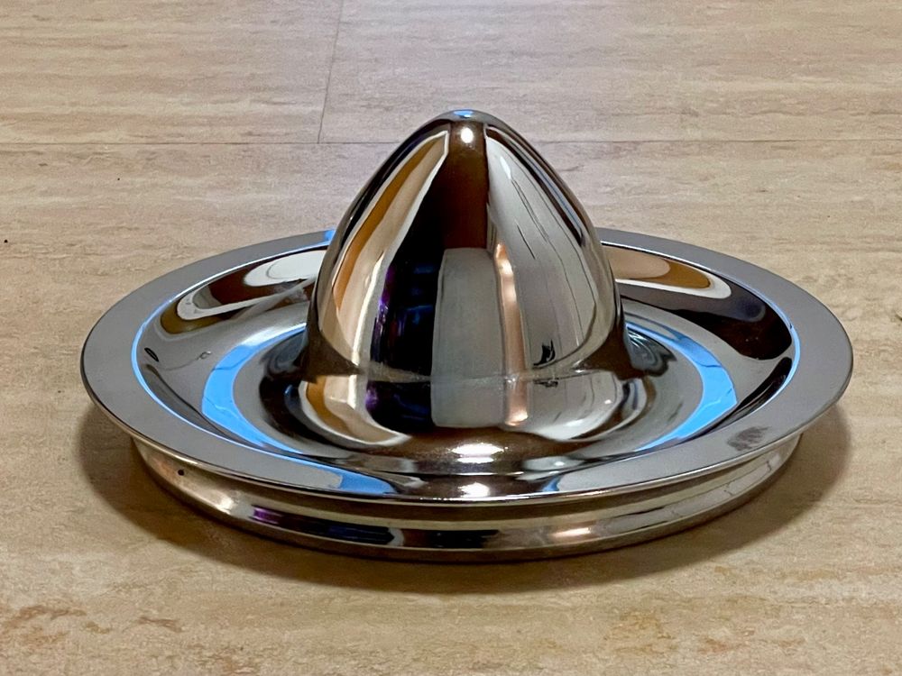 4 Bullet Center Cap 7,5 Zoll Chrom passt zu SMOOTHIE Felgen (Gebraucht ...