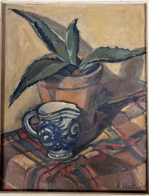 Gemälde signiert Rudolf Stalder Basel (ID 7298) (Gebraucht) in Gelterfingen für CHF 1 – mit ...