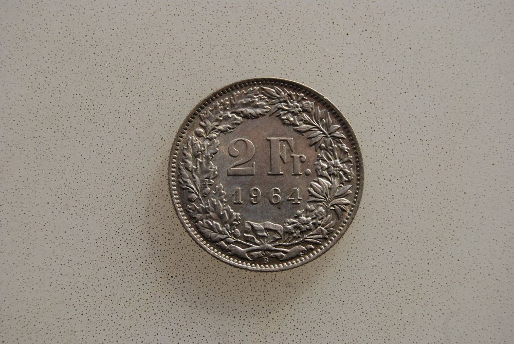 1 Münze 2 Franken 1964 | Kaufen auf Ricardo