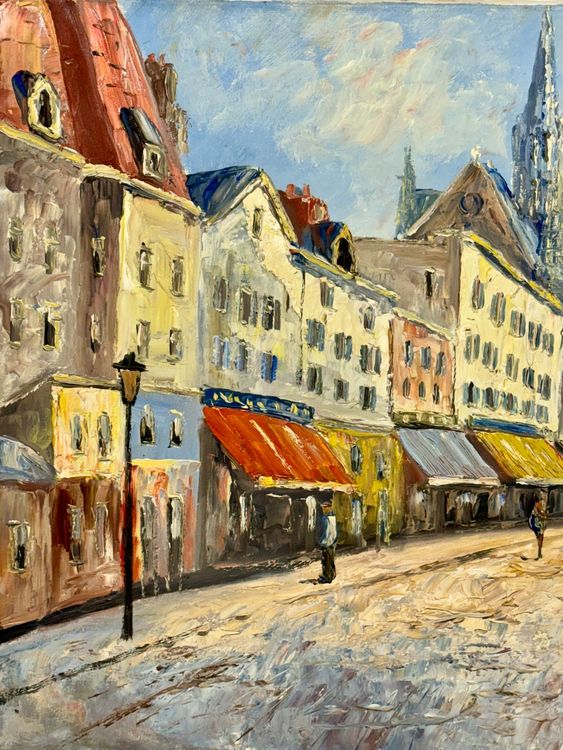 Alte Pariser Straßenszene Signiert (D'occasion) à Root pour CHF 30 – avec livraison | Acheter ...