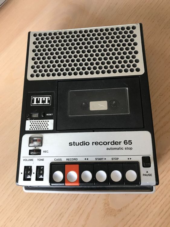 ITT studio recorder 65 Kassettenrecorder | Kaufen auf Ricardo