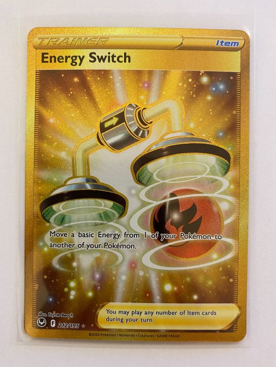 Pokemon Energy Switch 212/195 Silver Tempest EN (Neu (gemäss ...